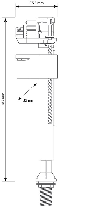 Siamp 99b Bottom Inlet Valve -Kingsway Plumbing